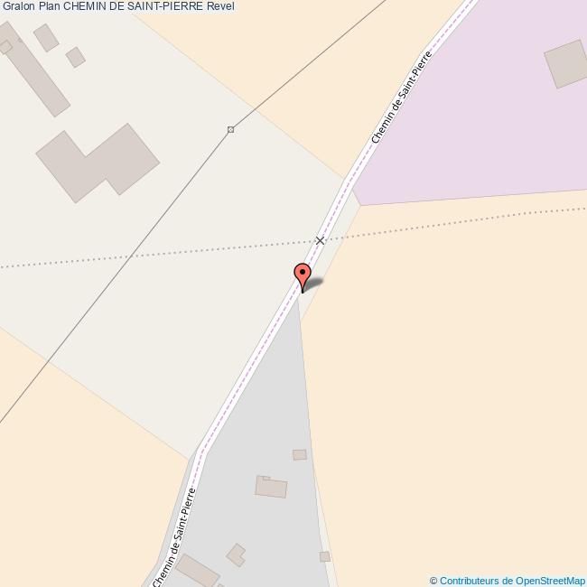 Chemin de SAINT-PIERRE Revel