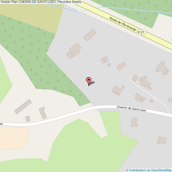 Chemin de SAINT-UZEC Pleumeur-Bodou