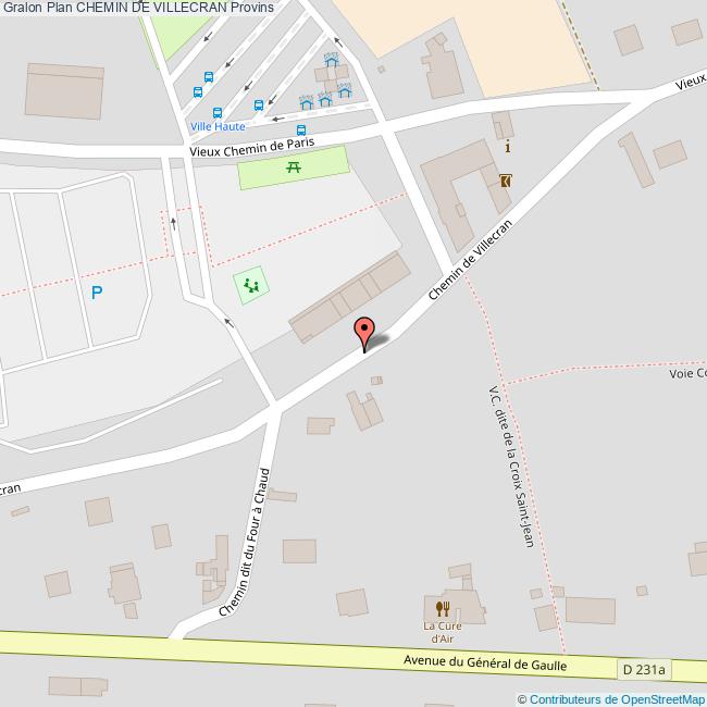 Chemin de VILLECRAN Provins