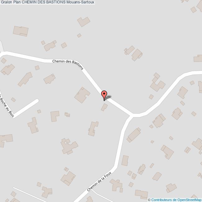 Chemin des BASTIONS Mouans-Sartoux