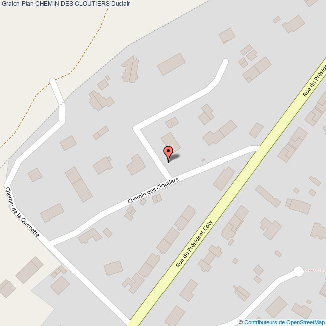Chemin des CLOUTIERS Duclair