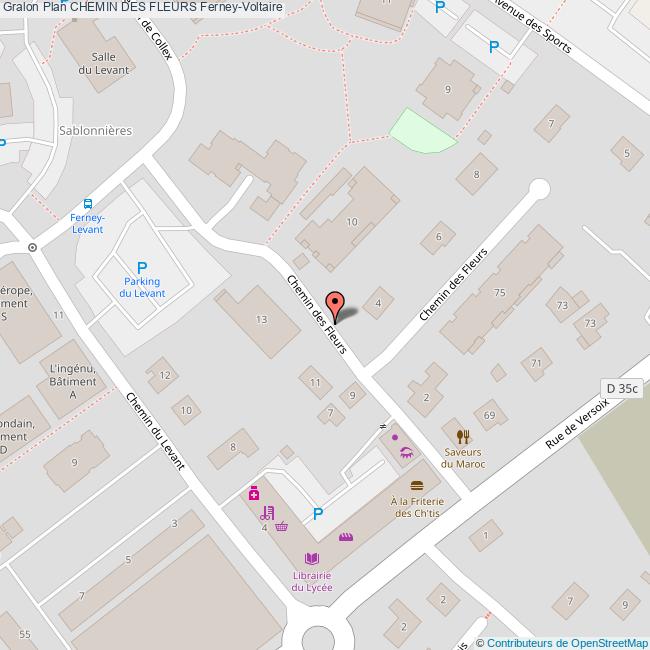 Chemin des FLEURS Ferney-Voltaire