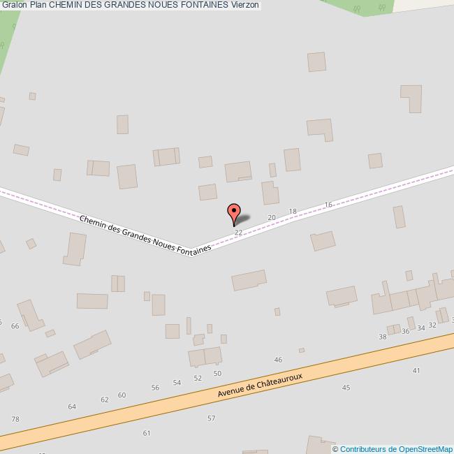 Chemin des GRANDES NOUES FONTAINES Vierzon