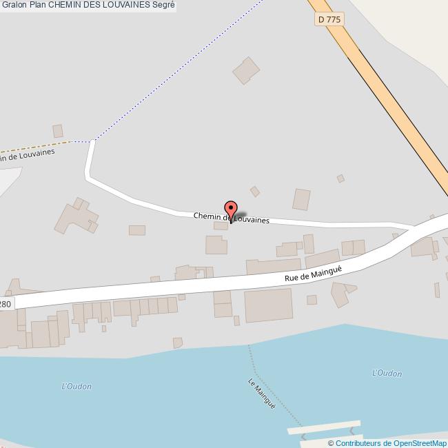 Chemin des LOUVAINES Segré