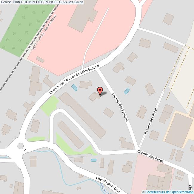 Chemin des PENSÉES Aix-les-Bains