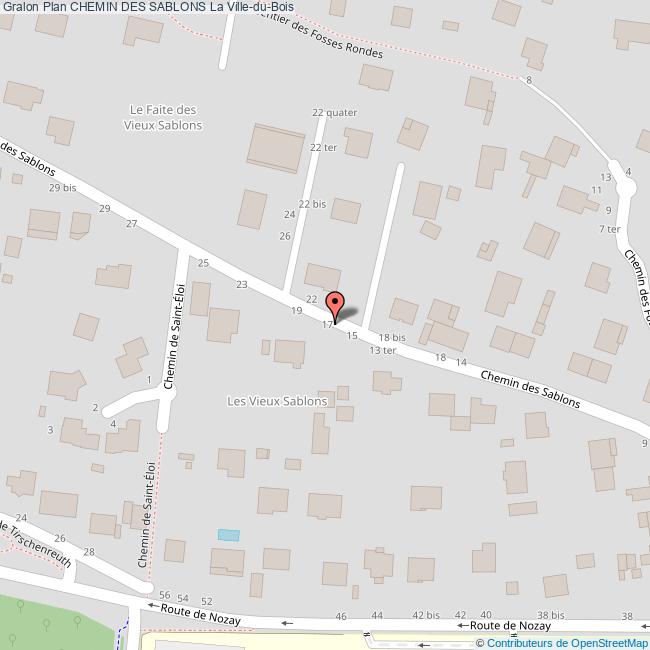 Chemin des SABLONS La Ville-du-Bois