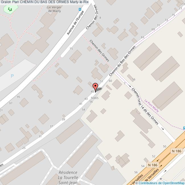 Chemin du BAS DES ORMES Marly-le-Roi