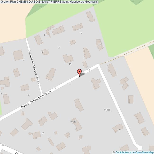 Chemin du BOIS SAINT-PIERRE Saint-Maurice-de-Gourdans