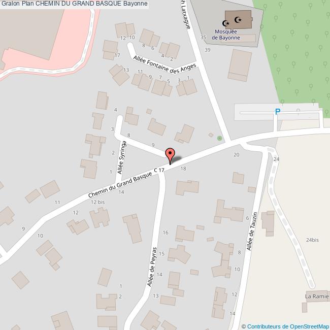 Chemin du GRAND BASQUE Bayonne