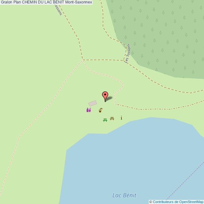 Chemin du LAC BÉNIT Mont-Saxonnex