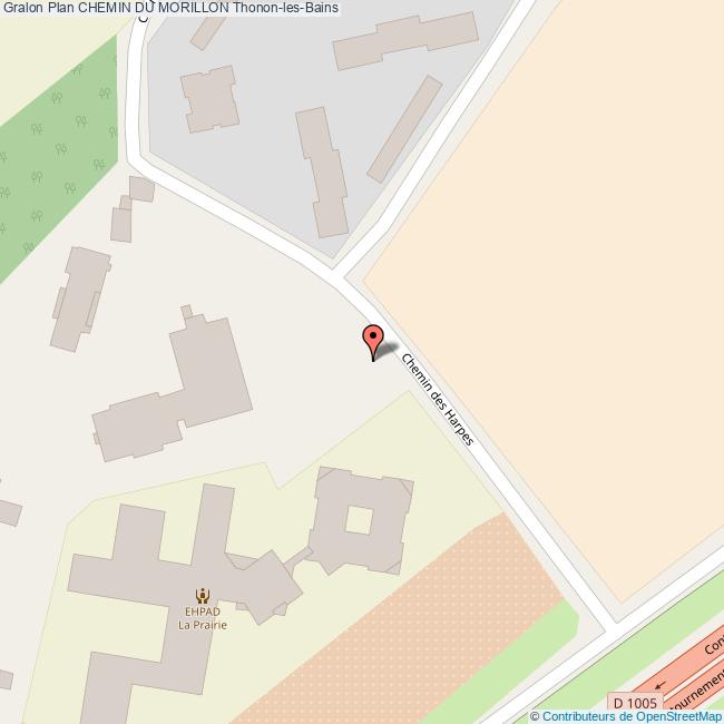 Chemin du MORILLON Thonon-les-Bains