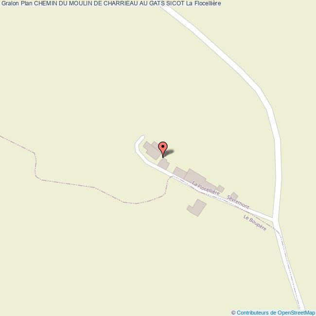 Chemin du MOULIN DE CHARRIEAU AU GATS SICOT La Flocellière