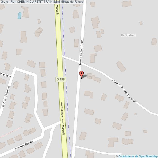 Chemin du PETIT TRAIN Saint-Gildas-de-Rhuys