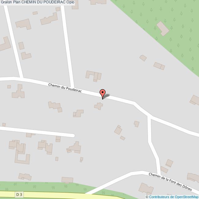 Chemin du POUDEIRAC Opio