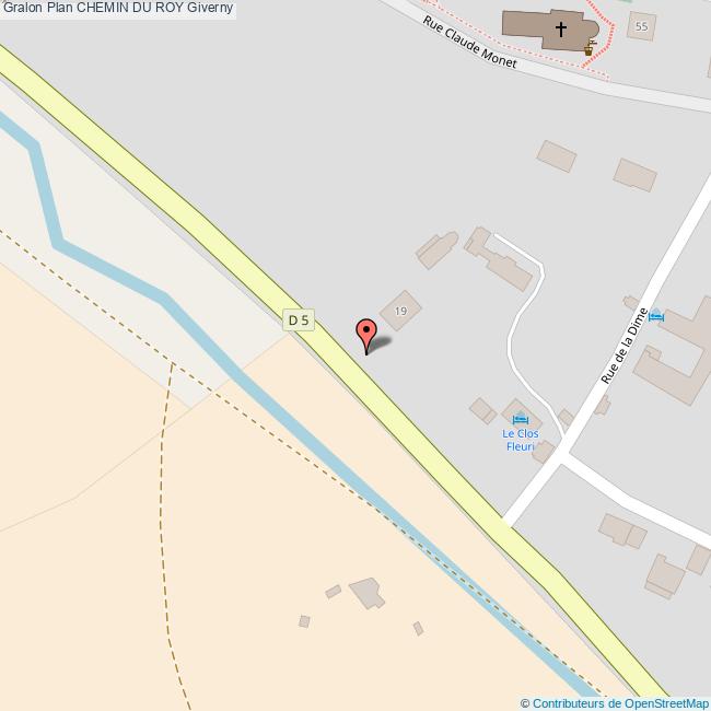 Chemin du ROY Giverny