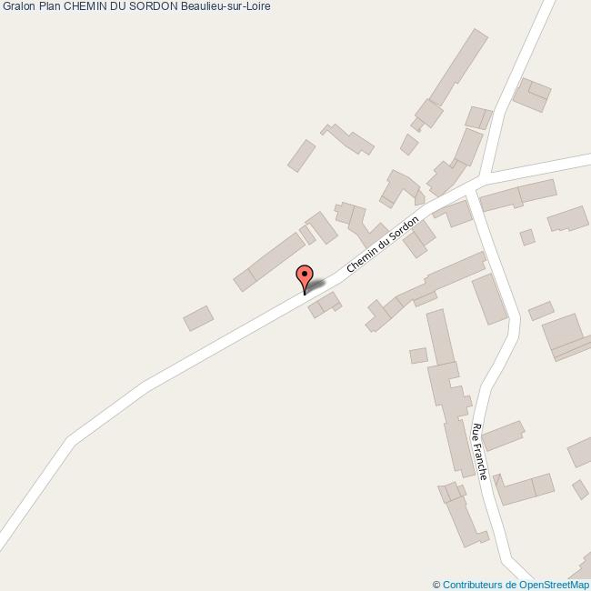 Chemin du SORDON Beaulieu-sur-Loire