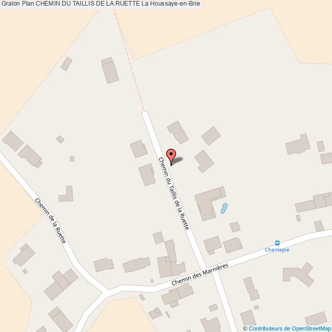 Chemin du TAILLIS DE LA RUETTE La Houssaye-en-Brie