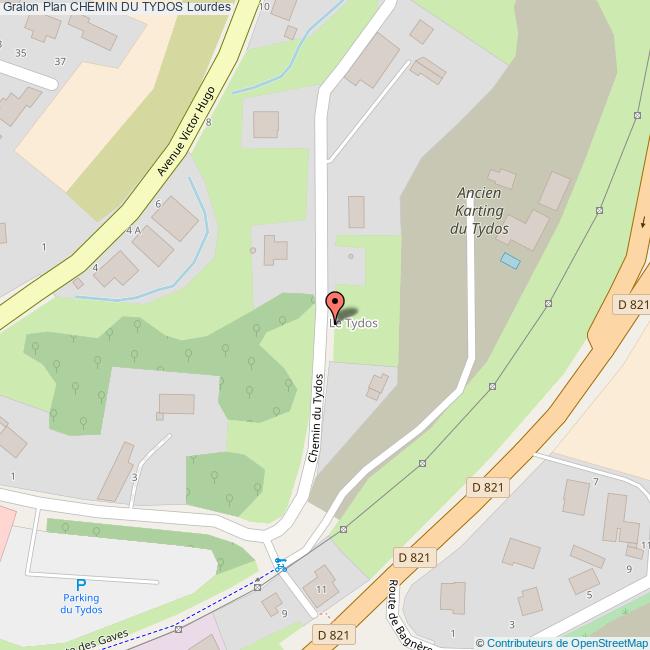 Chemin du TYDOS Lourdes