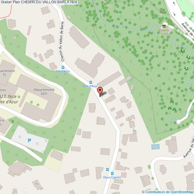 Chemin du VALLON BARLA Nice
