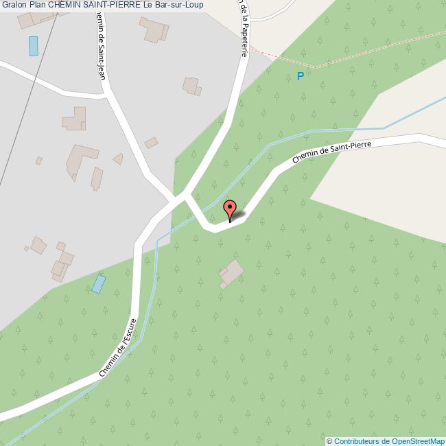 Chemin SAINT-PIERRE Le Bar-sur-Loup