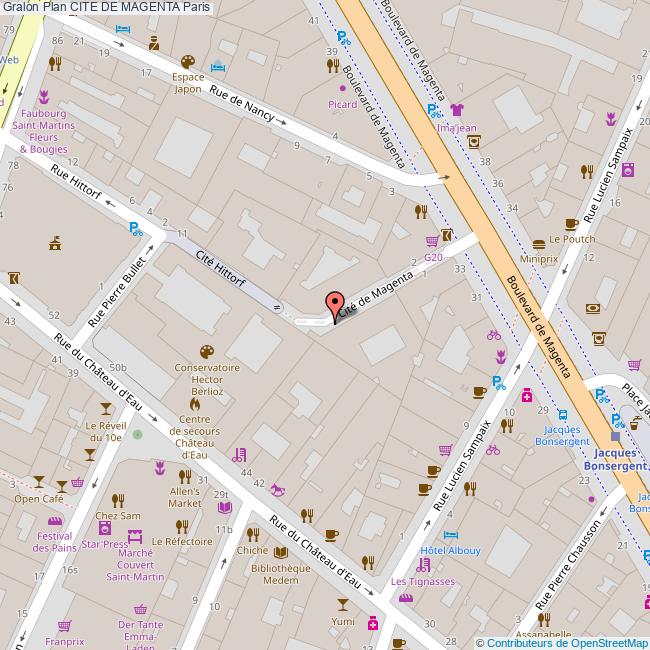 Cite de MAGENTA Paris