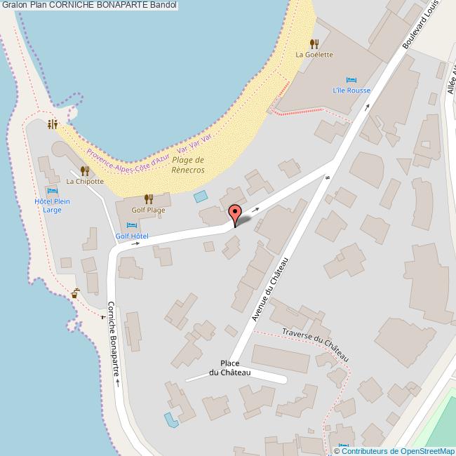 Corniche BONAPARTE Bandol