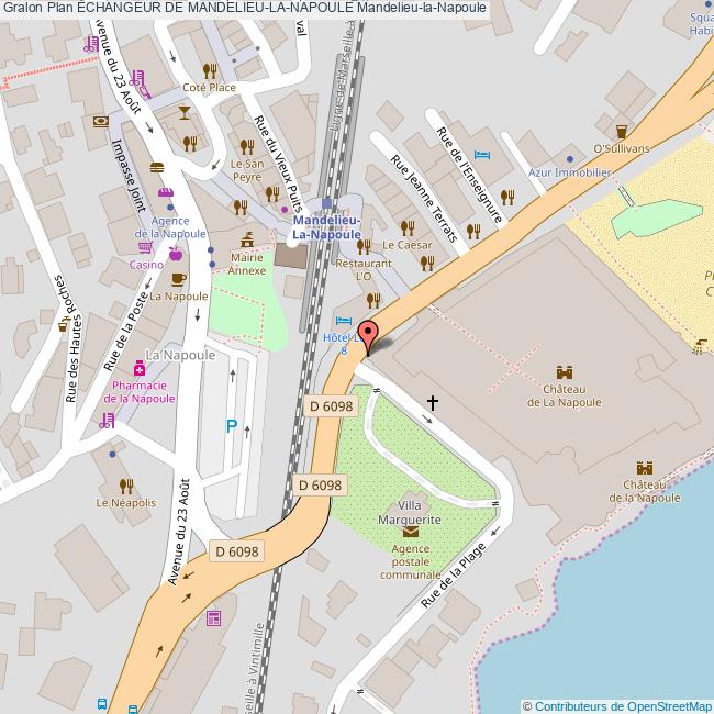 échangeur de MANDELIEU-LA-NAPOULE Mandelieu-la-Napoule