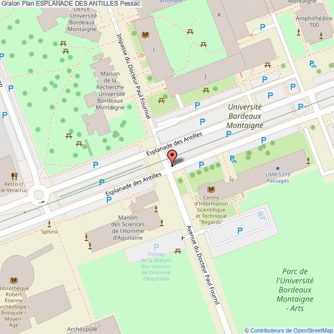 Esplanade des ANTILLES Pessac