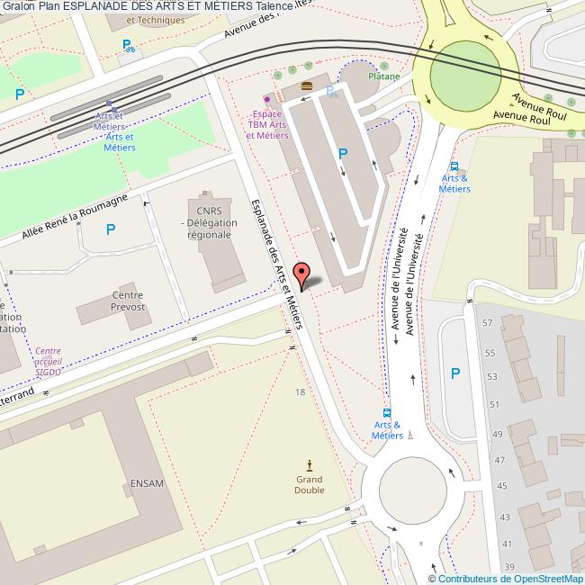 Esplanade des ARTS ET MÉTIERS Talence