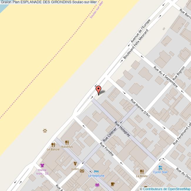 Esplanade des GIRONDINS Soulac-sur-Mer