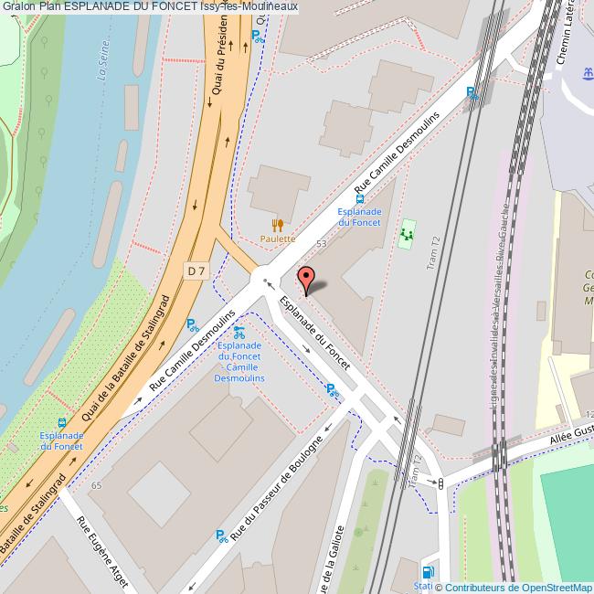 Esplanade du FONCET Issy-les-Moulineaux