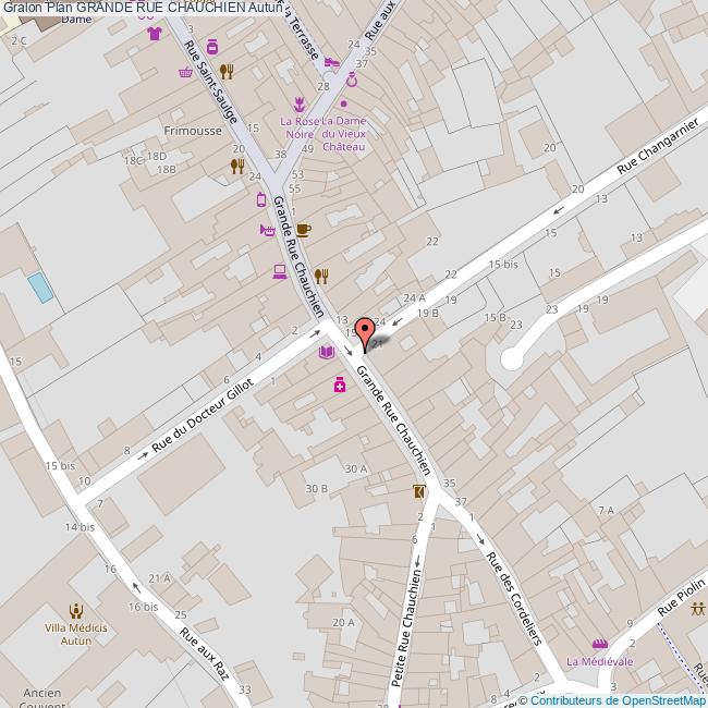 Grande rue CHAUCHIEN Autun