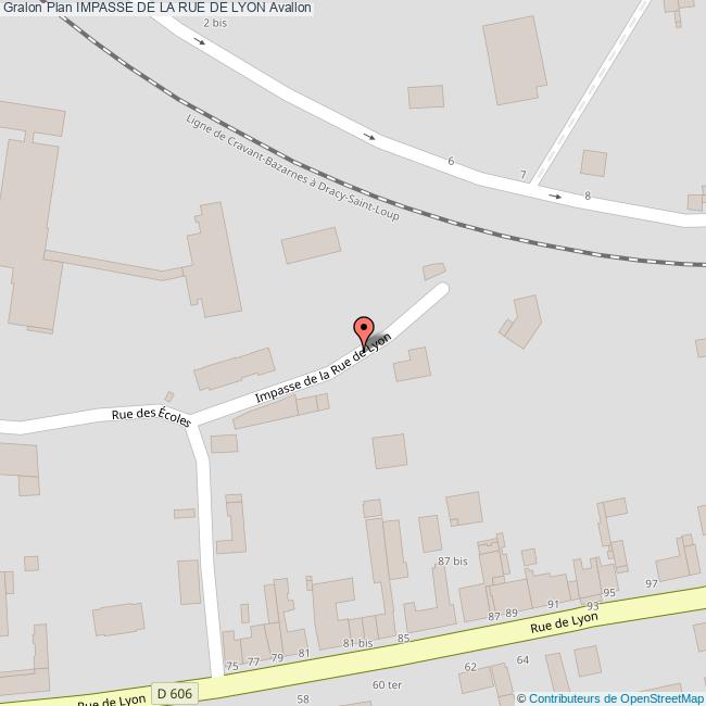 Impasse de la RUE DE LYON Avallon