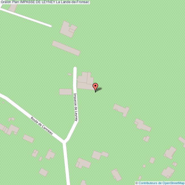 Impasse de LEYNEY La Lande-de-Fronsac