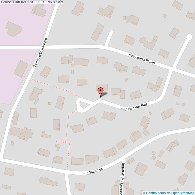 Impasse des PINS Saïx