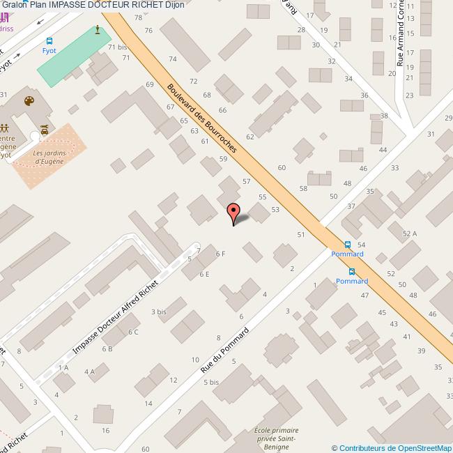 Impasse DOCTEUR RICHET Dijon