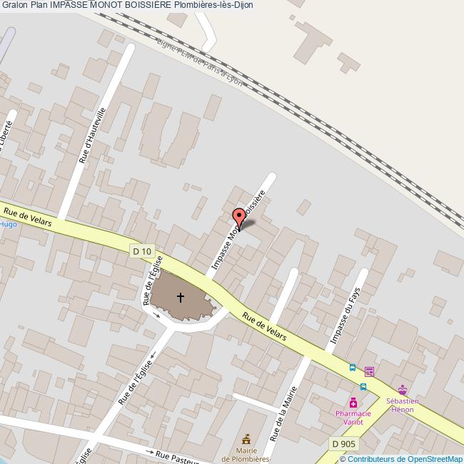 Impasse MONOT BOISSIÈRE Plombières-lès-Dijon