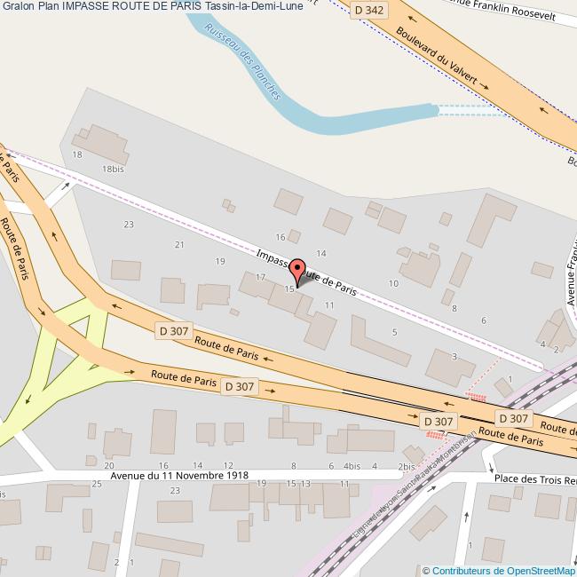 Impasse ROUTE DE PARIS Tassin-la-Demi-Lune