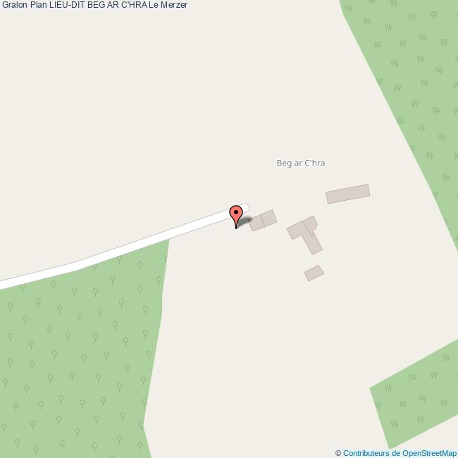 Lieu-dit BEG AR C'HRA Le Merzer