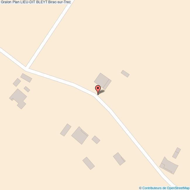 Lieu-dit BLEYT Birac-sur-Trec