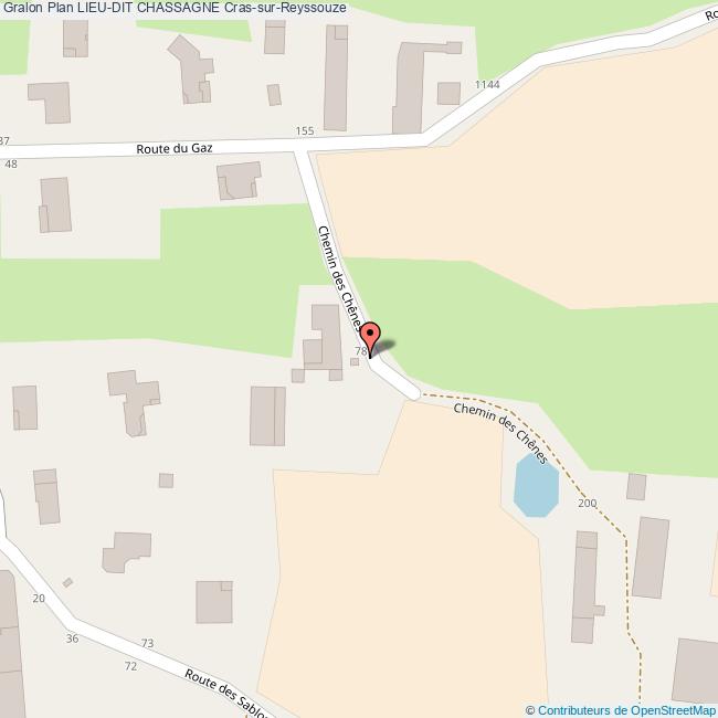 Lieu-dit CHASSAGNE Cras-sur-Reyssouze