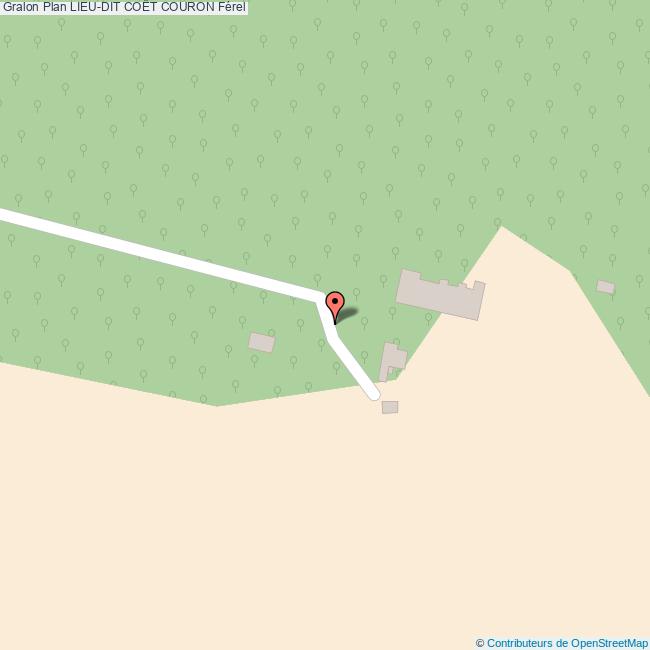 Lieu-dit COËT COURON Férel