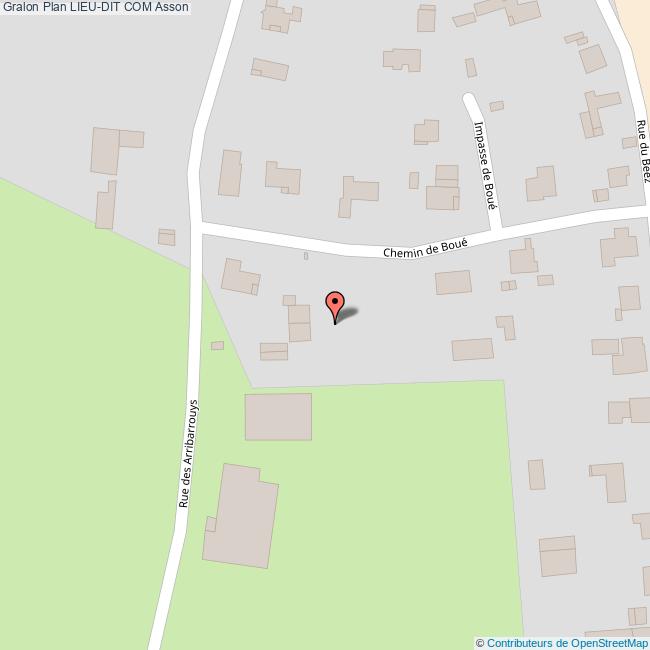 Lieu-dit COM Asson