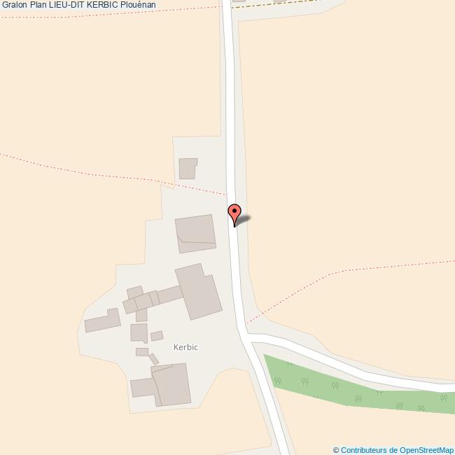 Lieu-dit KERBIC Plouénan