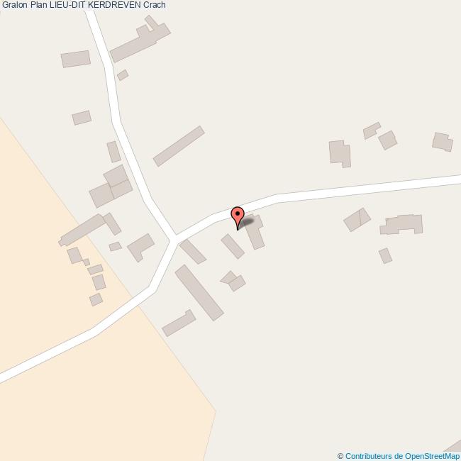 Lieu-dit KERDREVEN Crach