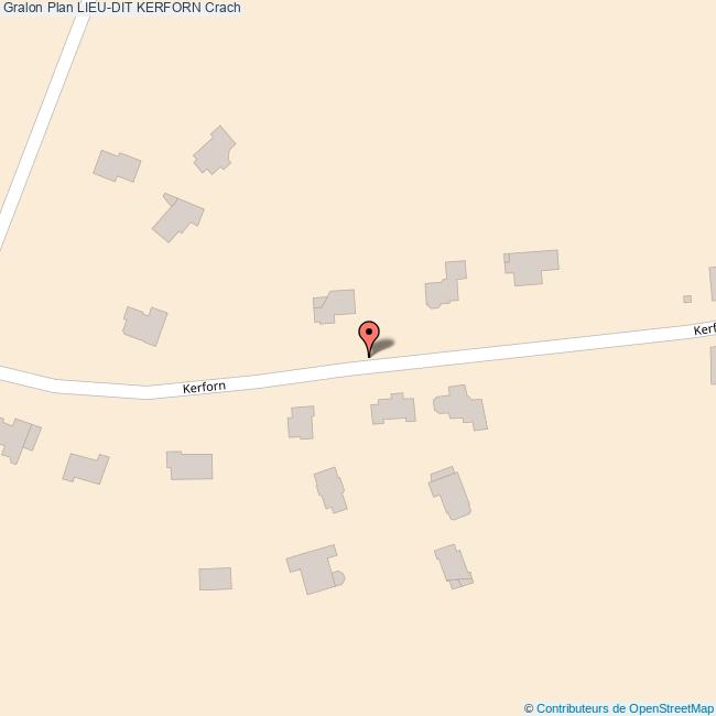 Lieu-dit KERFORN Crach
