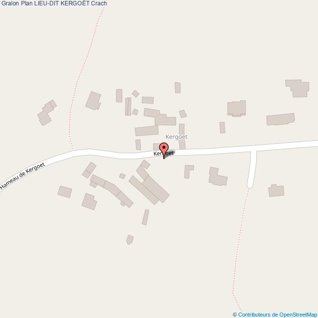 Lieu-dit KERGOËT Crach