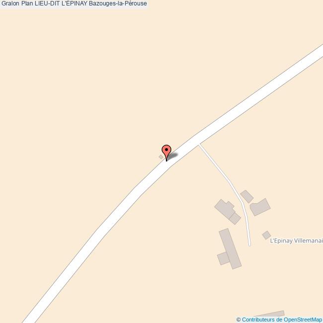 Lieu-dit L'ÉPINAY Bazouges-la-Pérouse