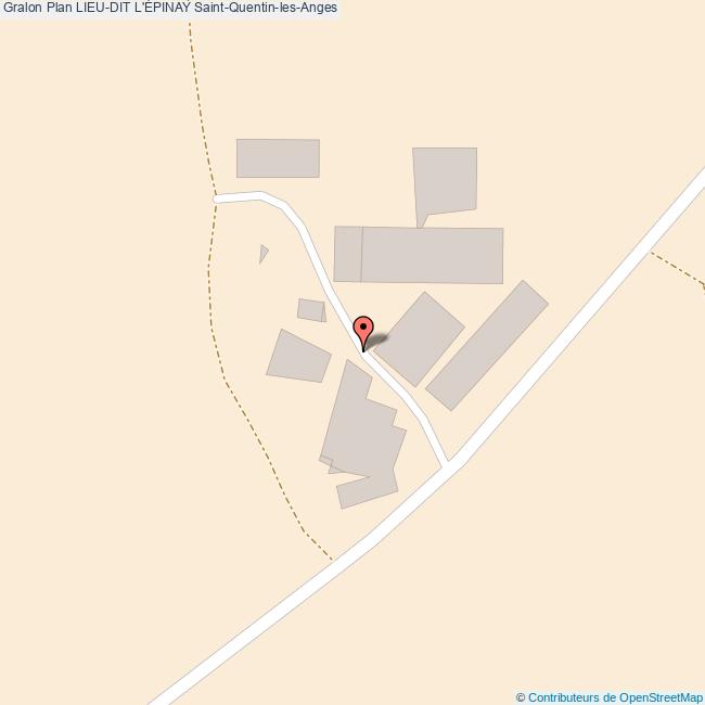 Lieu-dit L'ÉPINAY Saint-Quentin-les-Anges