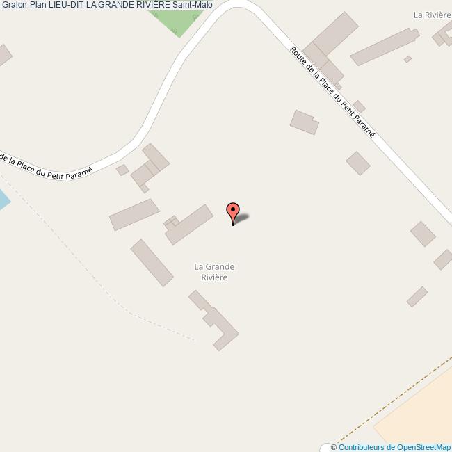 Lieu-dit LA GRANDE RIVIÈRE Saint-Malo